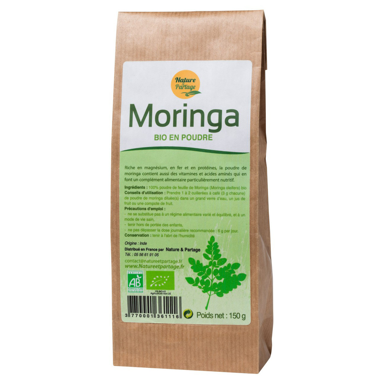 Moringa orgánica